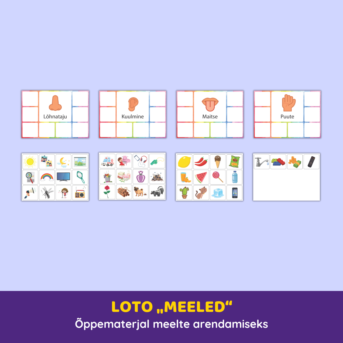 LOTO „Meeled“ – Töölehed Lastele